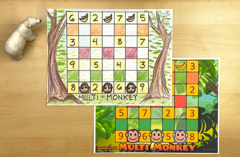 Multi-Monkey Build a Game – Johnnie’s Math Page